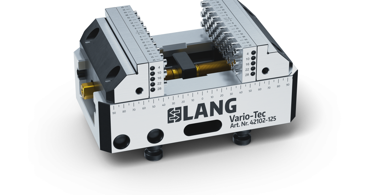 42102-125: Vario•Tec Centering Vise | LANG Technik